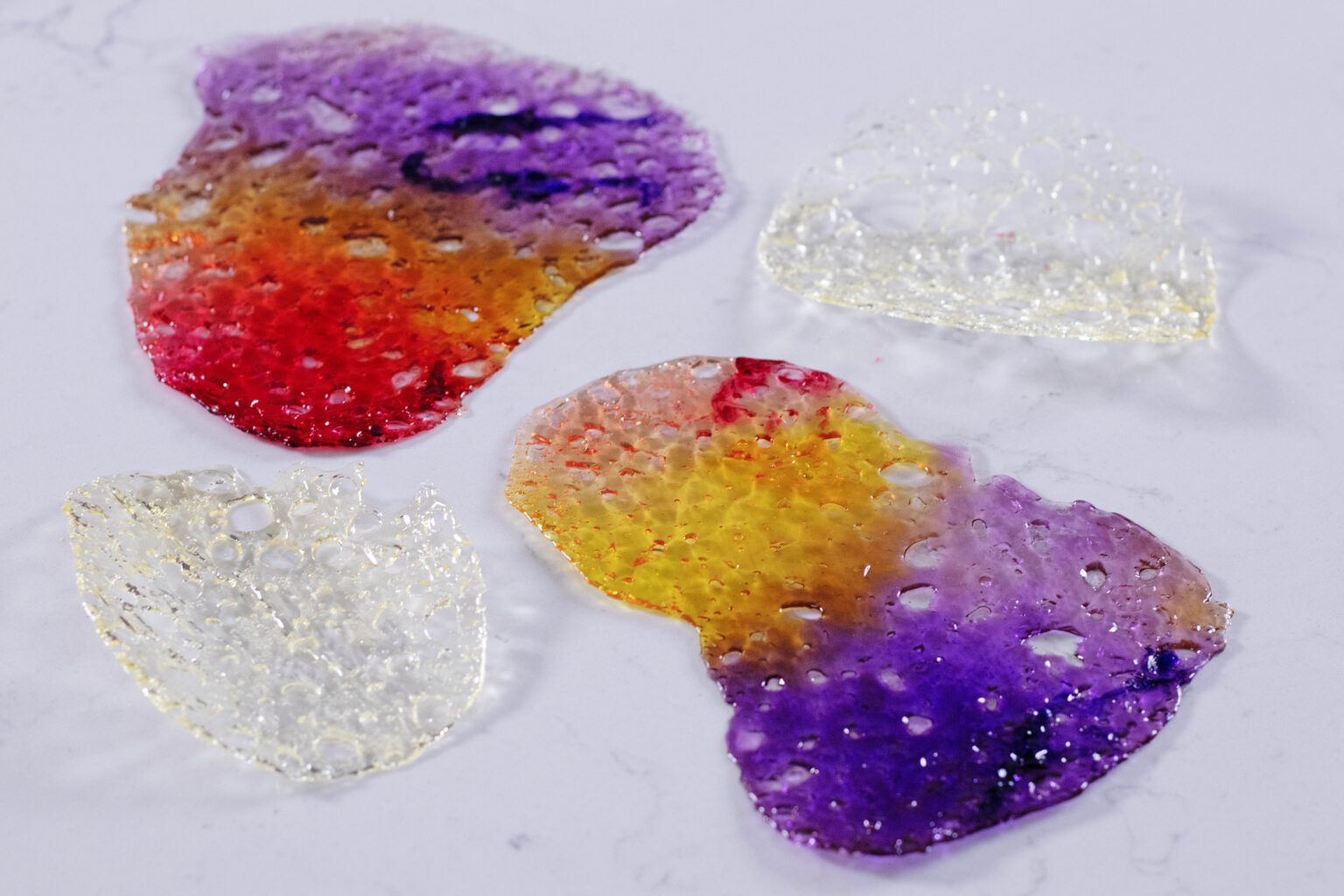 One Ingredient Bubble Sugar Shard Recipe - Sugar Sugar Cake School